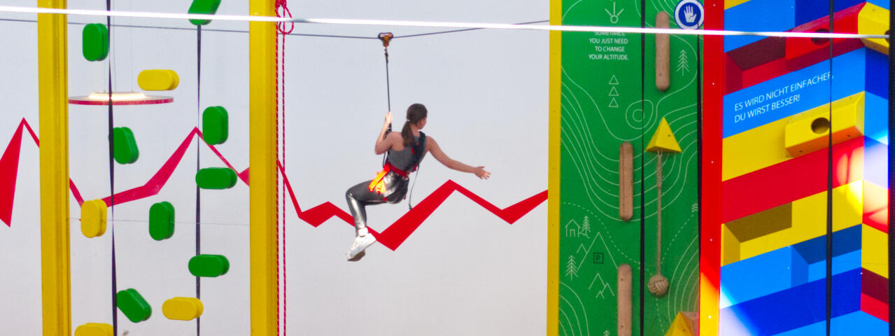 Kletterspaß für Kinder und Erwachsene bei HAPIK Mülheim
